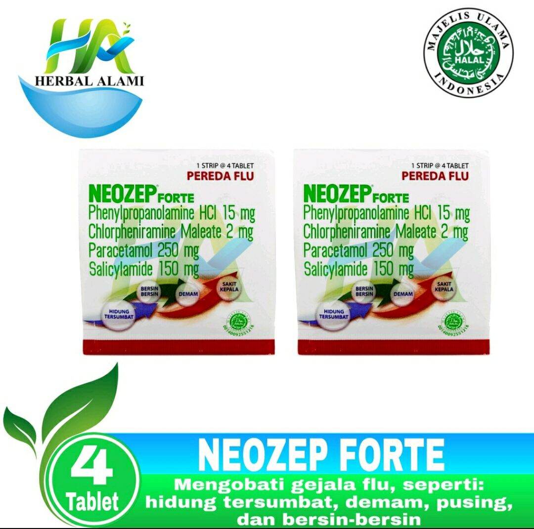 Neozep Forte - Obat Pereda Flu | Lazada Indonesia