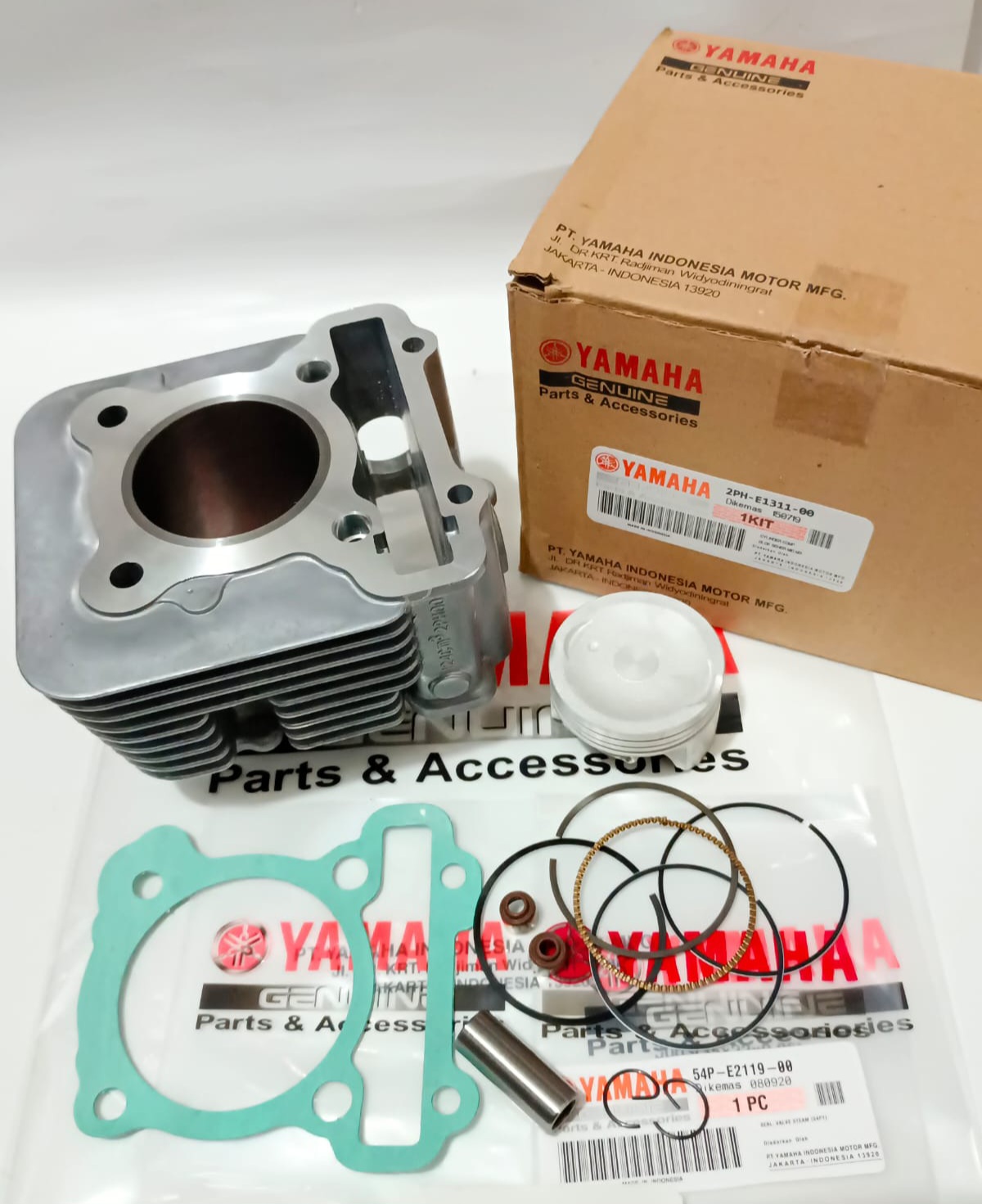 BLOK SEHER KOMPLIT 2PH MIO M3 MIO Z 125cc SOUL GT 125cc FINO FI 125CC ...
