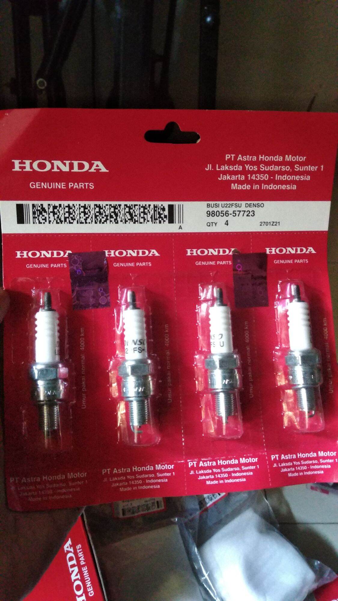 BUSI DENSO U22 UNIVERSAL HARGA PER 4 PCS | Lazada Indonesia