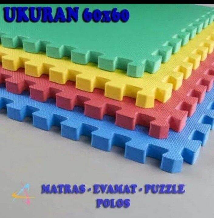 karpet puzzle 60x60 tebal 1 isi 4 pcs matras puzzle karpet playmat ...