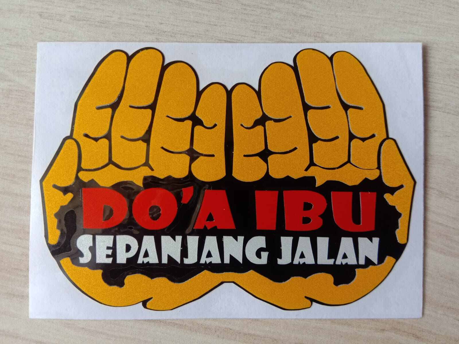 Stiker Doa ibu cutting stiker motor mobil murah | Lazada Indonesia