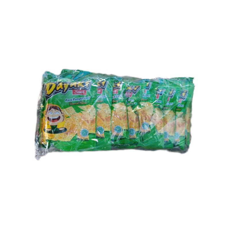 DAYAKI Snack rasa rumput laut 1 pak isi 10 bks | Lazada Indonesia