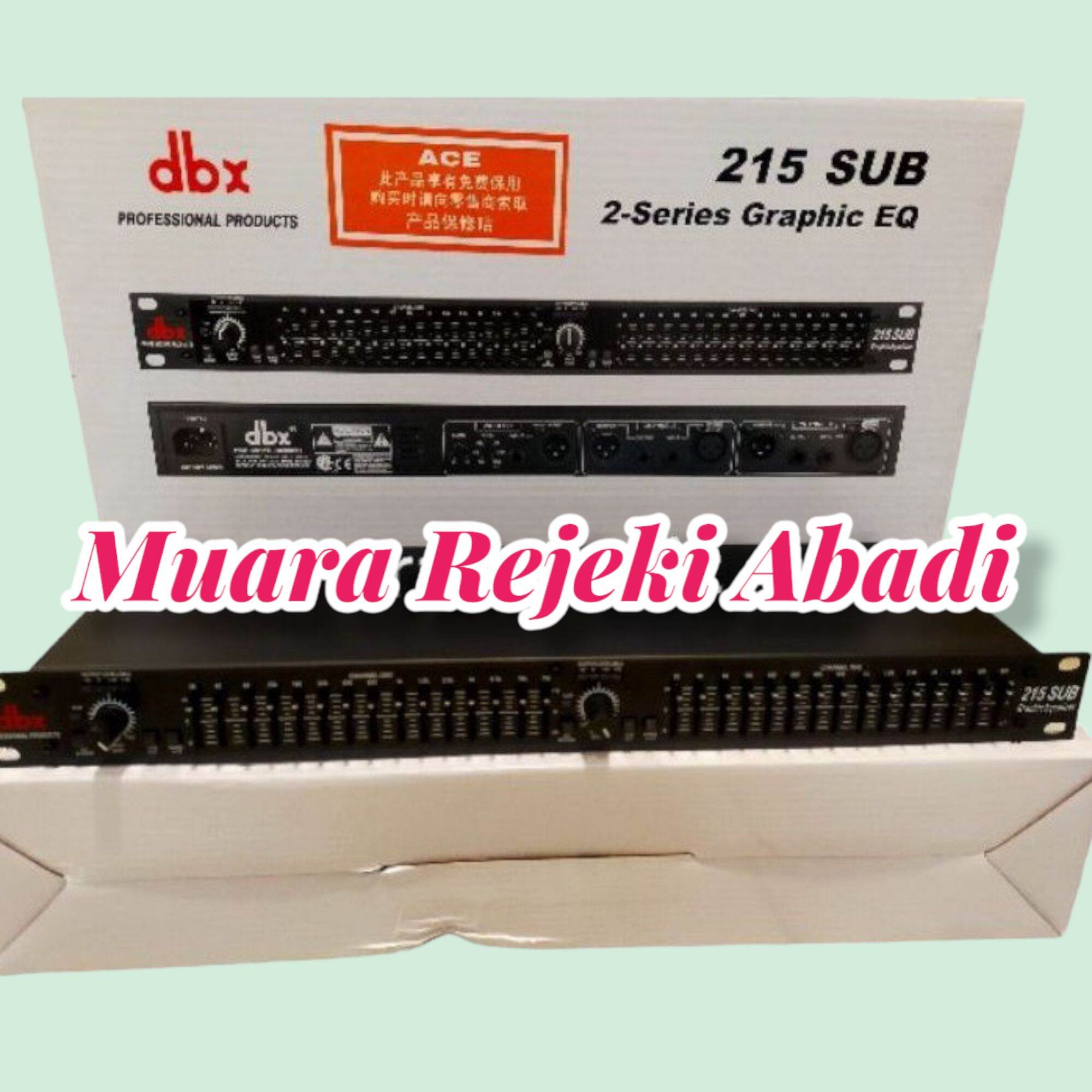 DBX 215 SUB EQUALIZER DUAL CHANNEL 15 BAND EQ 215SUB | Lazada Indonesia
