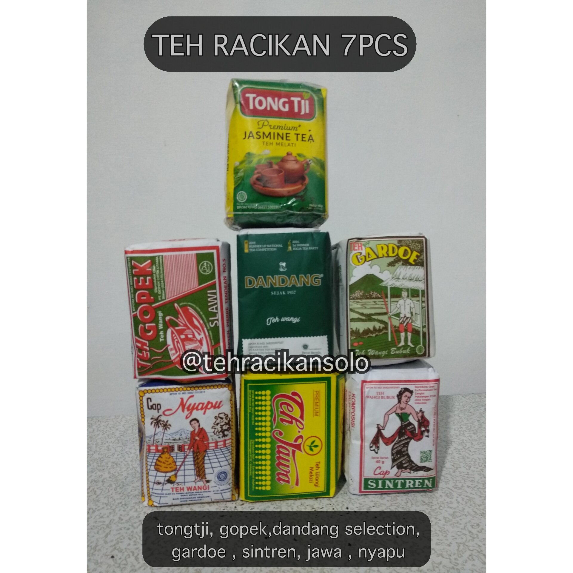 RACIKAN TEH SOLO ISI 7 (PREMIUM) (sintren nyapu gopek gardoe Jawa ...