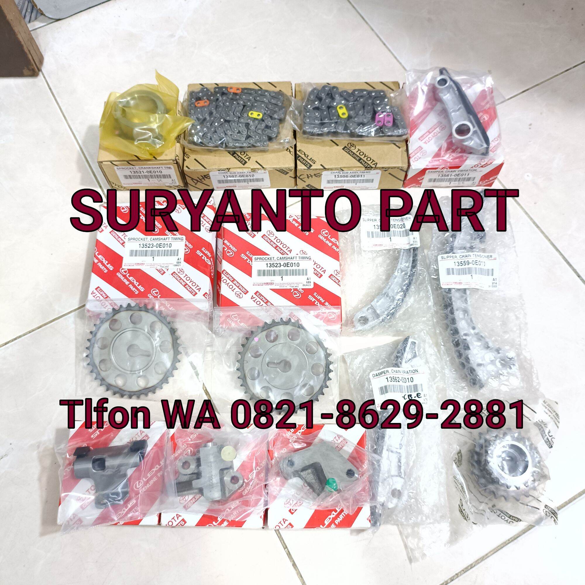 Chain Assy Set Timing Chain Rantai Keteng Set Toyota Innova Reborn Fortuner VRZ Hilux Revo Hiace ...