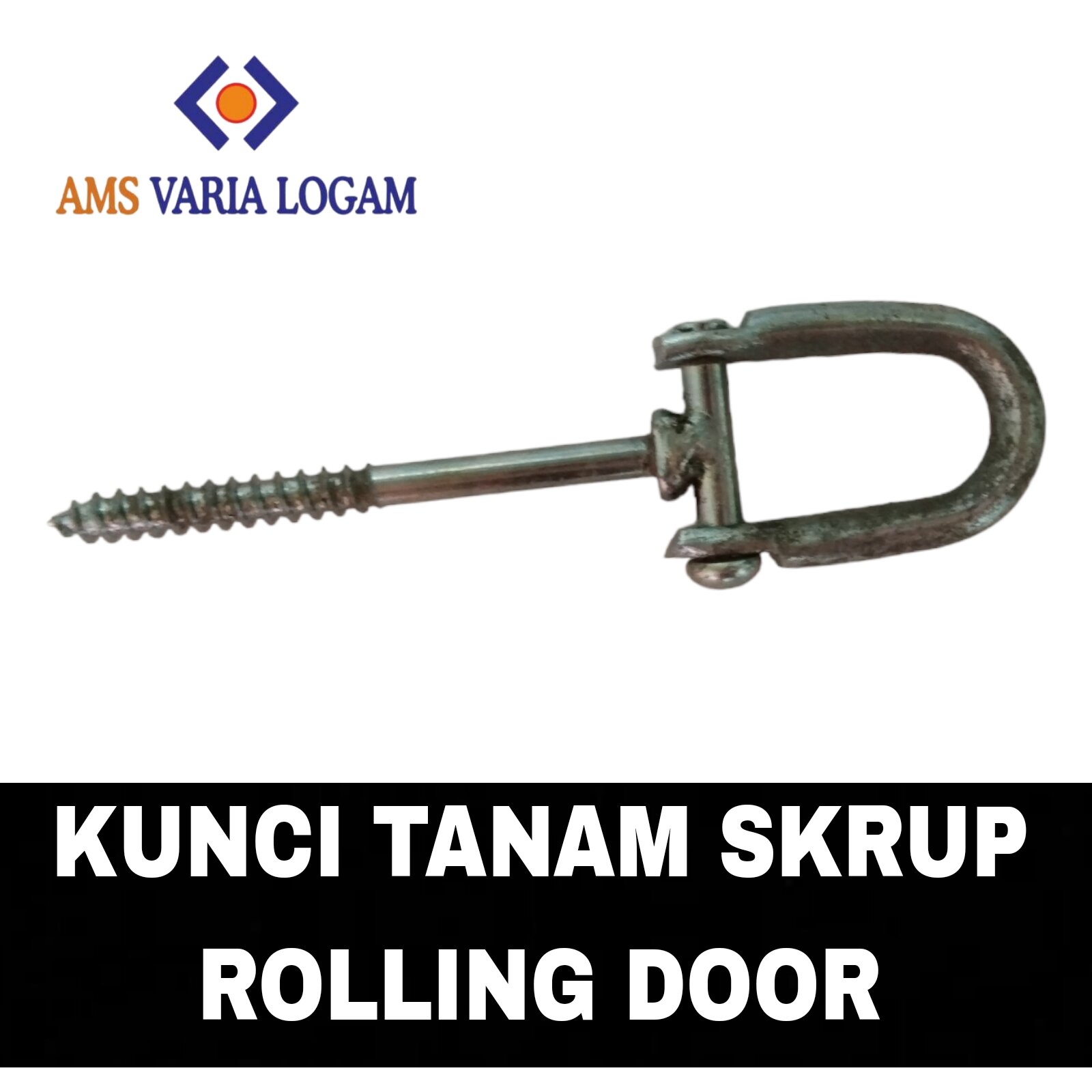 KUNCI TANAM SKRUP ROLLING DOOR / KUNCI TANAM ROLLING DOOR | Lazada ...