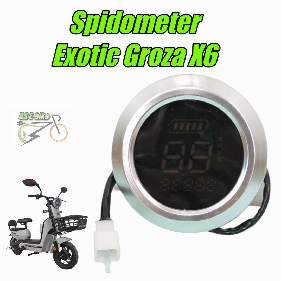 SPEEDOMETER DIGITAL SEPEDA LISTRIK EXOTIC UNIVERSAL | Lazada Indonesia