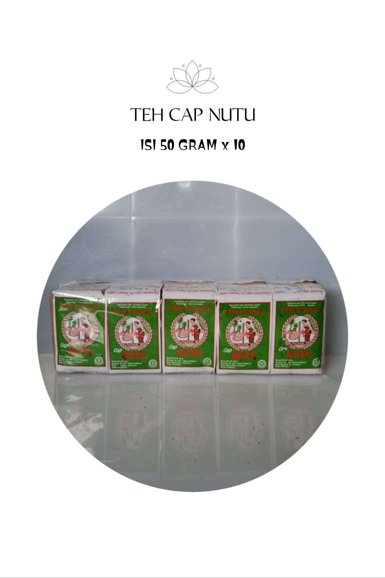 1 PAK TEH NUTU /TEH NUTU PEKALONGAN /TEH CAP NUTU /TEH NUTU /NUTU /TEH ...
