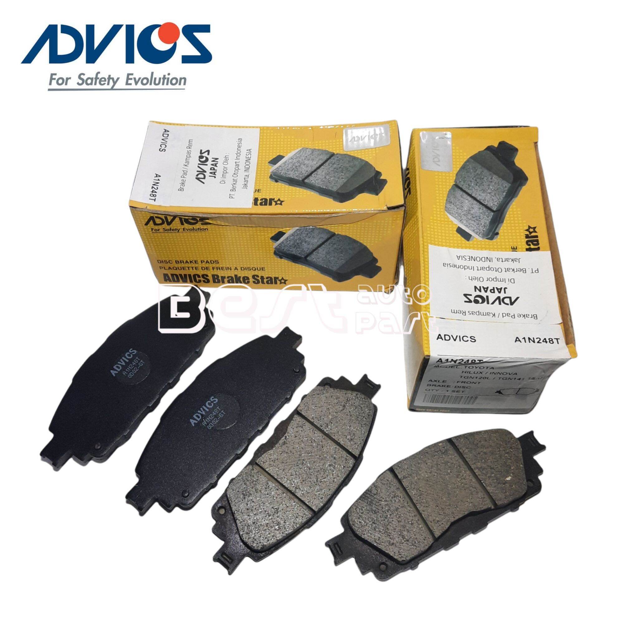 Brake Pad Kampas Rem Depan Innova Reborn ADVICS AISIN | Lazada Indonesia
