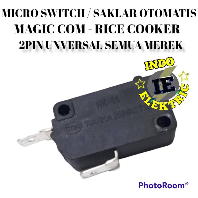MICRO SWITCH SAKLAR OTOMATIS 2 PIN UNTUK MAGIC COM / RICE COOKER MULTI ...