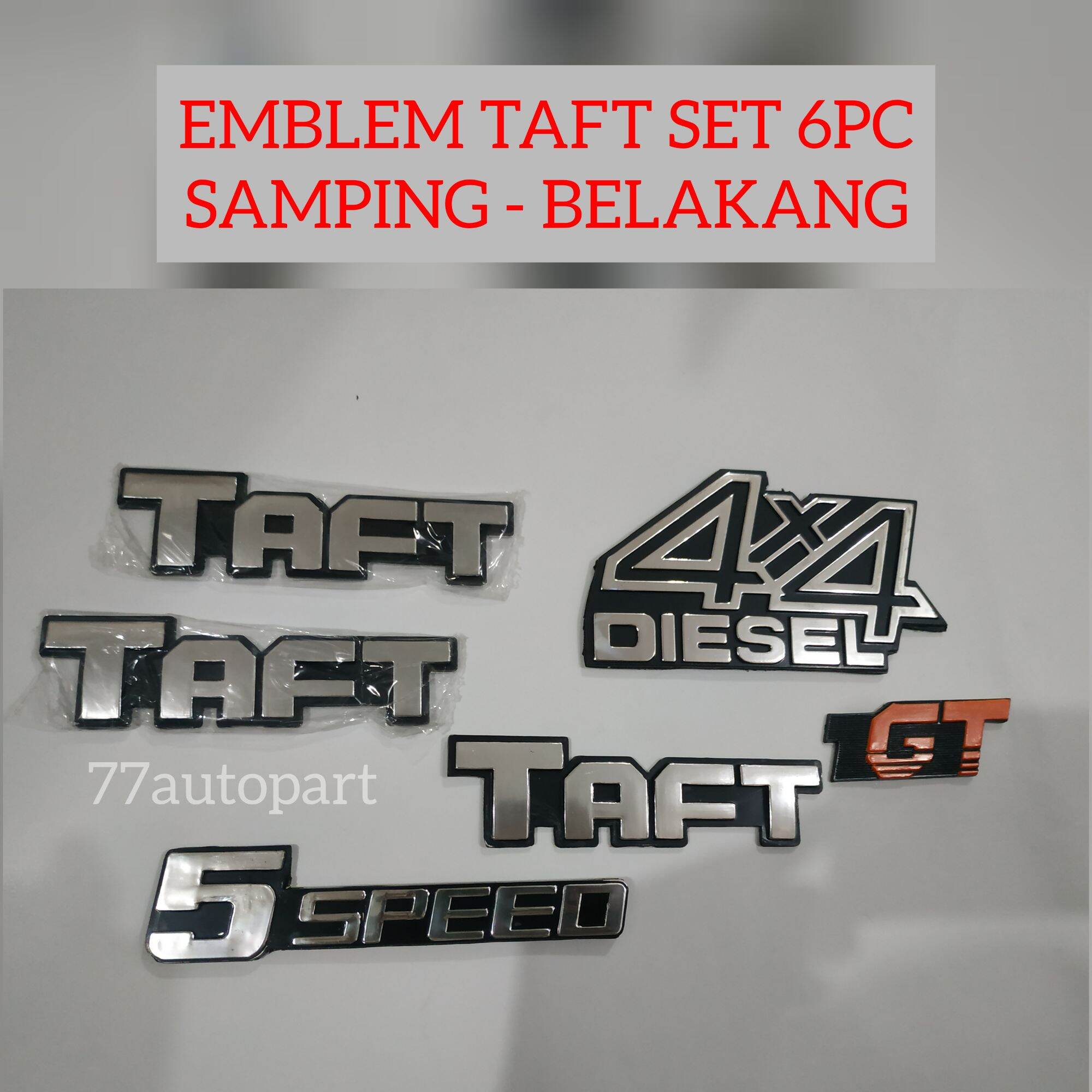 Taft Gt Logo Emblem Logo DAIHATSU Di Grill Taft GT, Hiline Pick Up,
