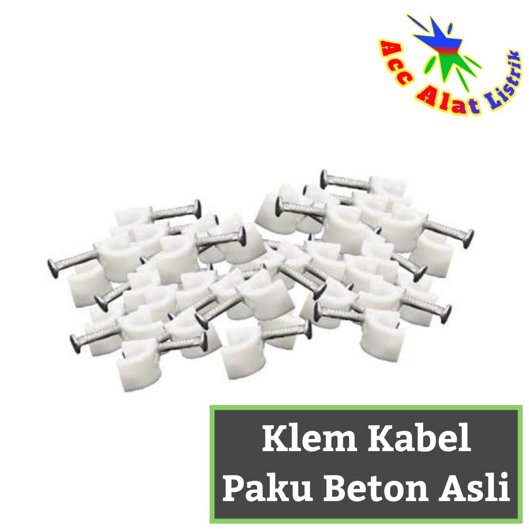 Klem Kabel Listrik Clips Kabel 8mm Beton Asli | Lazada Indonesia