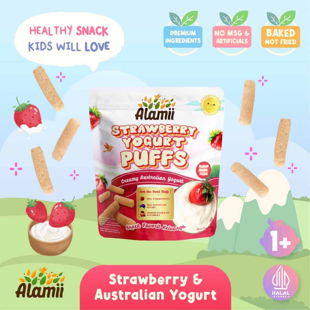 Alamii Puffs Healthy Snack - Cemilan Atau Snack Bayi & Anak Sehat Penuh ...
