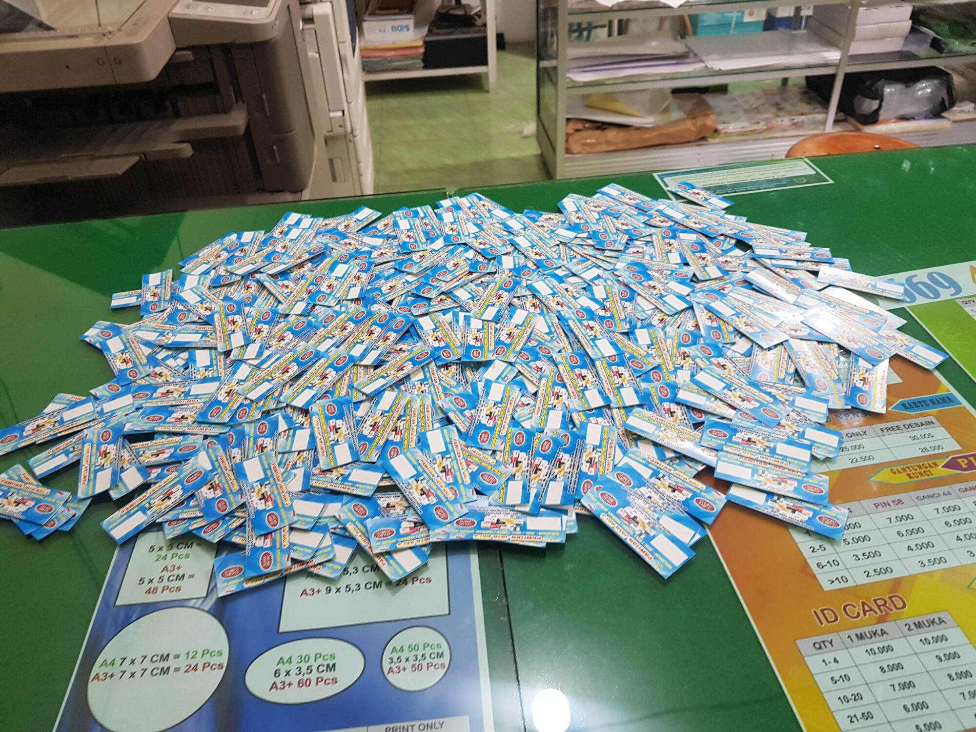 CETAK STIKER STICKER LABEL BAHAN CROMO A3+ | Lazada Indonesia