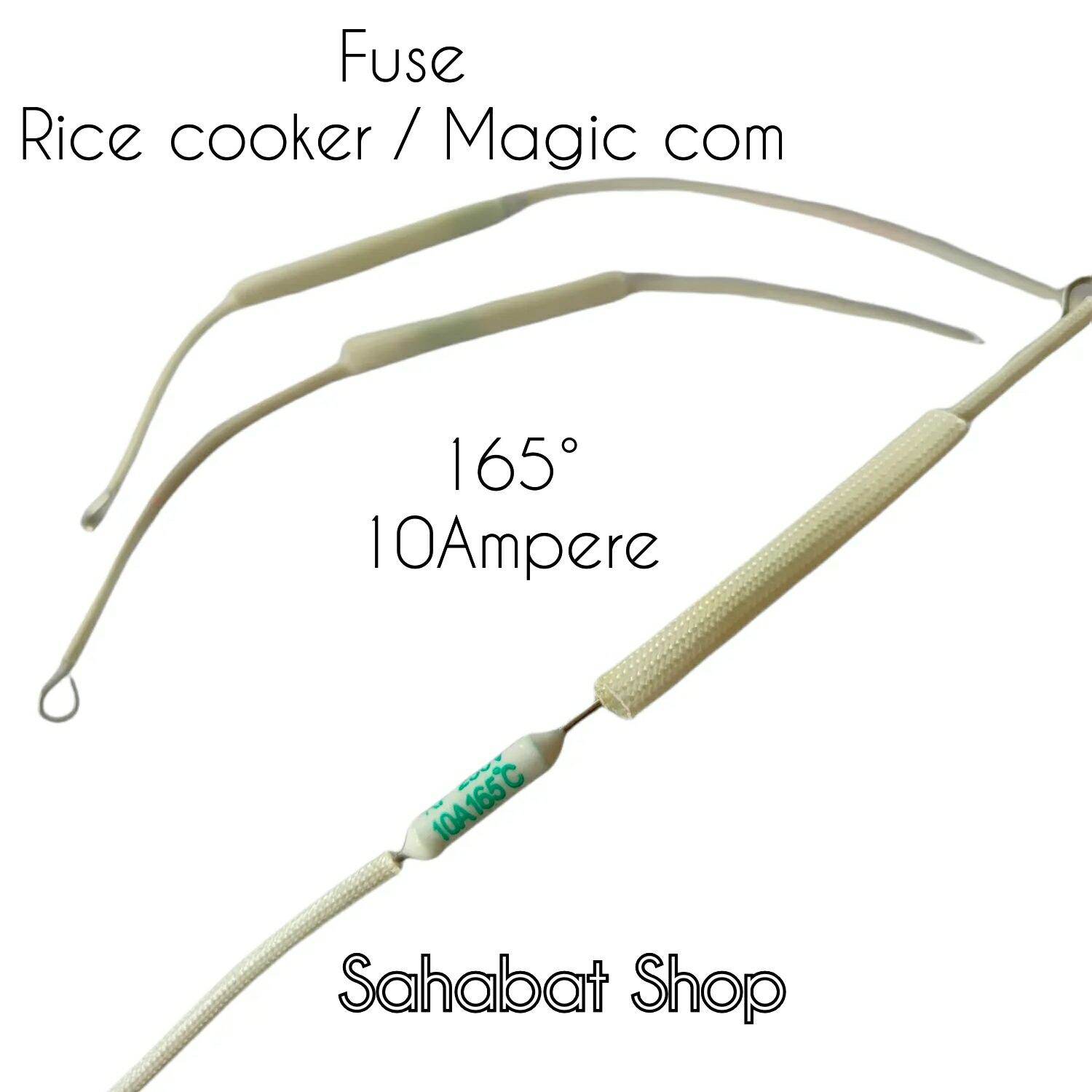 FUSE RICE COOKER - MAGIC COM 165° DERAJAT 10AMPERE 250V MULTI BISA ...