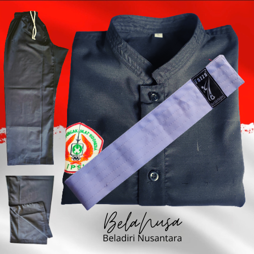 Seragam Pencak Silat IPSI - Baju Celana Pencak Silat IPSI Plus Sabuk ...