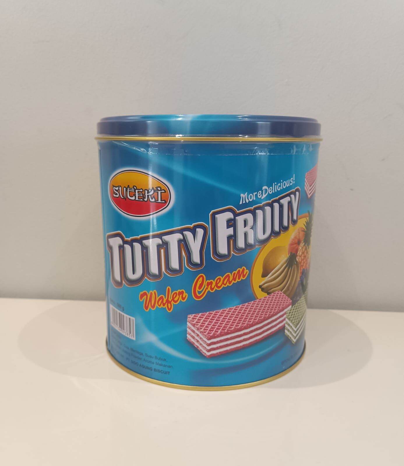 BISKUIT WAFER KRIM "SUTEKI" 500 gram RASA: CHOCOLATE, PANDAN, TUTTY ...