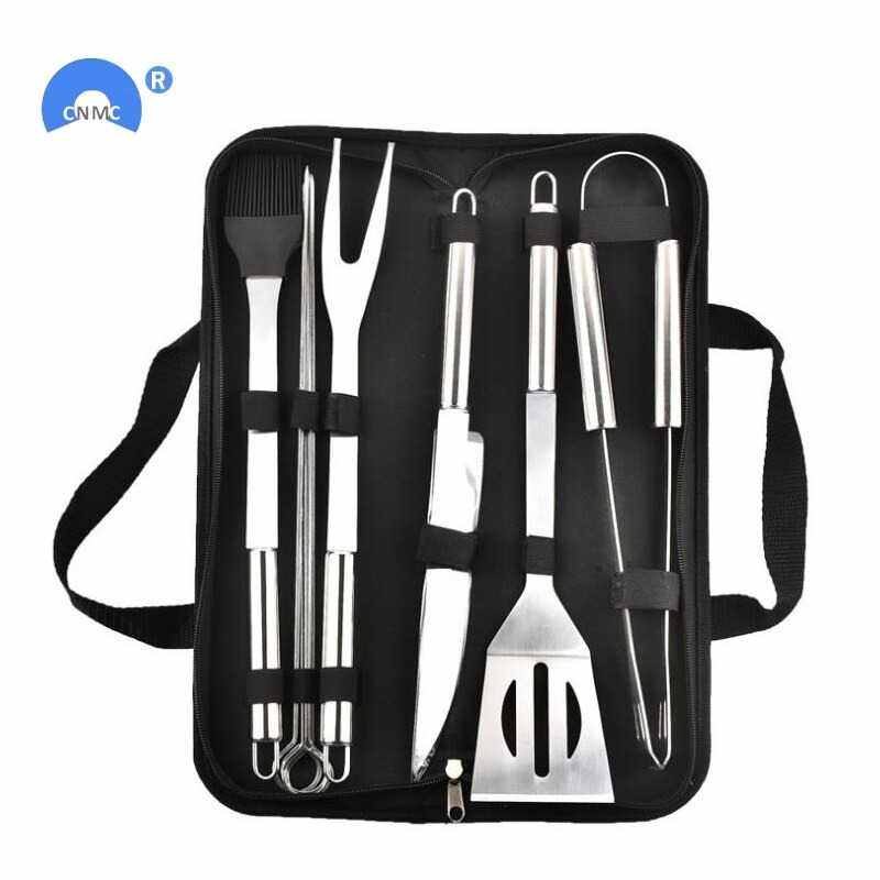 9 in 1 Peralatan Panggang Daging Tusuk Sate BBQ Set Alat Bakar Jagung ...
