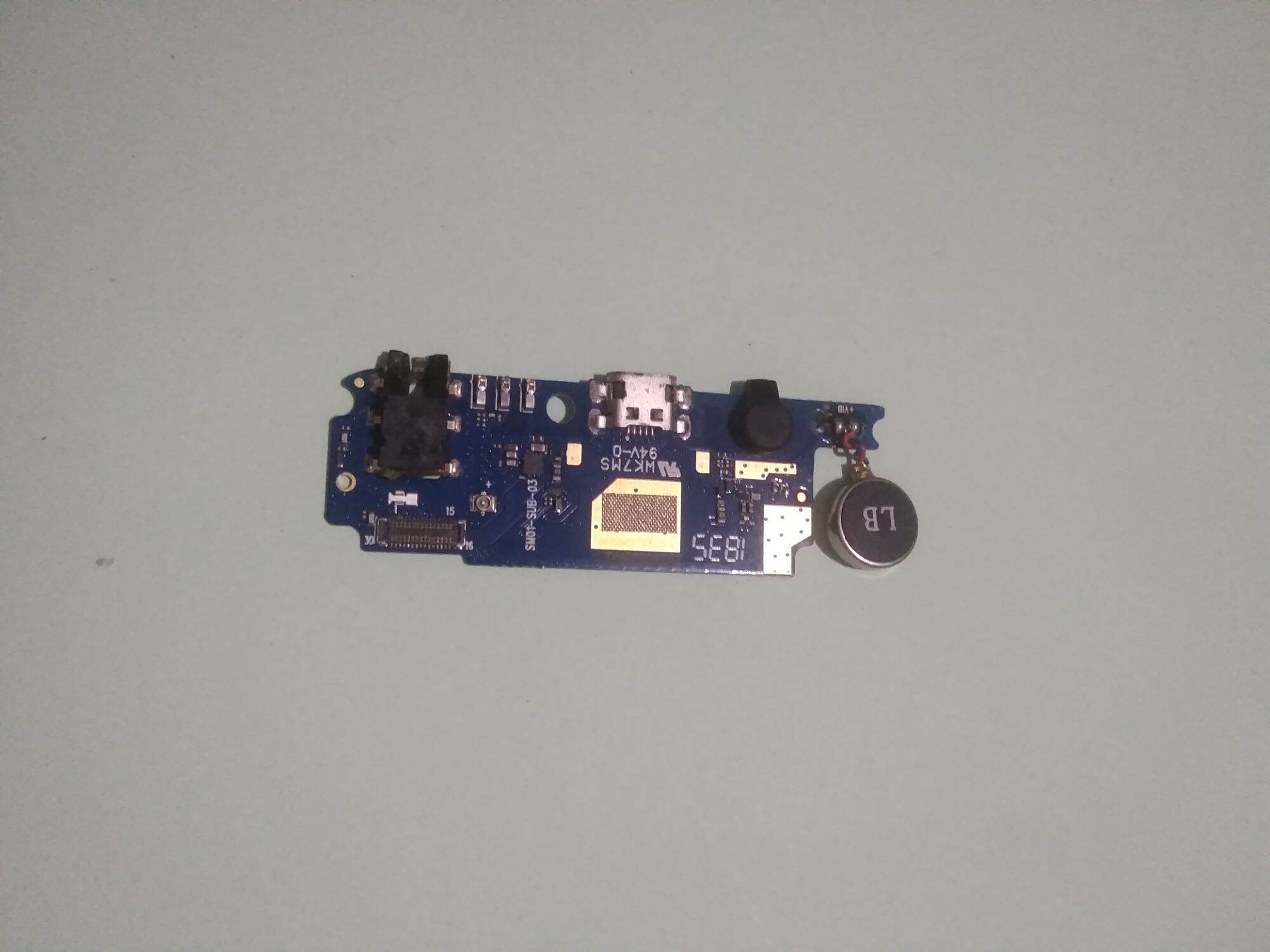 PCB Cas, mic, buzzer dan sinyal untuk Meizu C9 original copotan ...