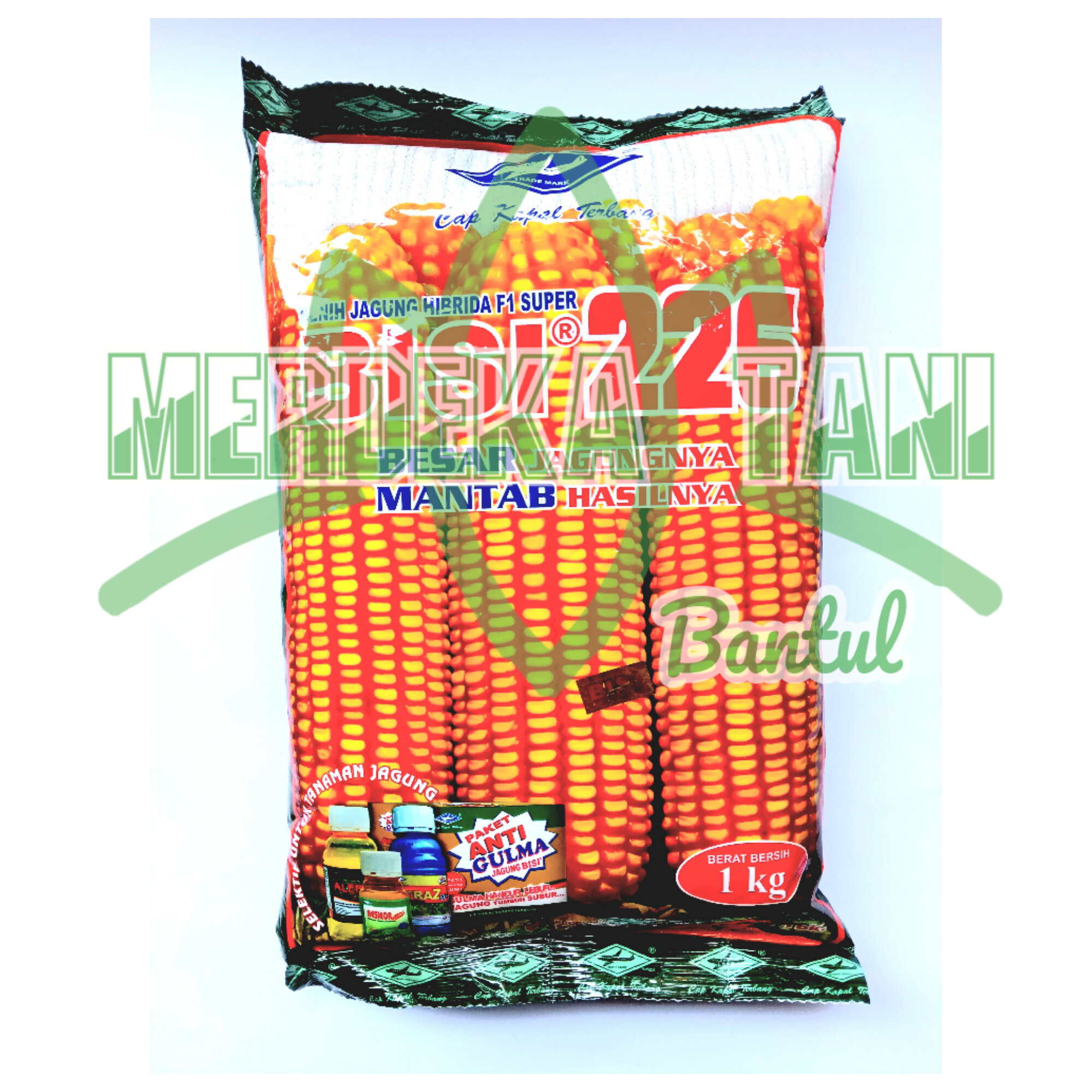 Benih Jagung Hibrida BISI 226 Cap Kapal Terbang Kemasan 1kg ASLI 100% ...