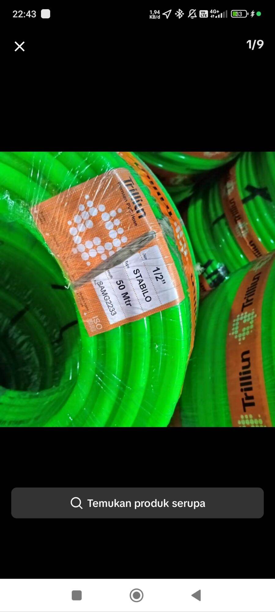 SELANG AIR TRILIUN 1/2 INCH 50 METER FULL | Lazada Indonesia