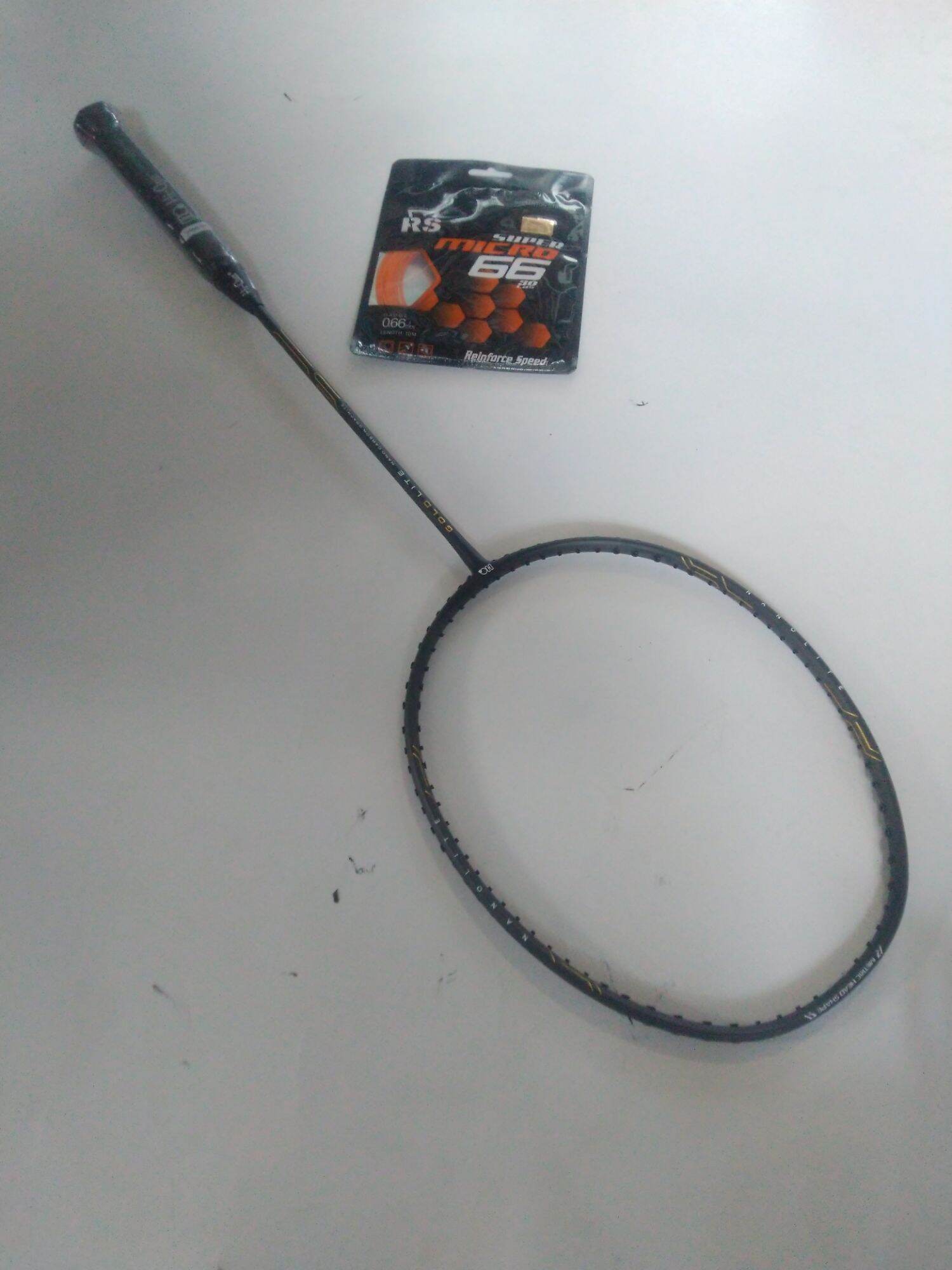 raket badminton Hi Qua Gold lite original | Lazada Indonesia