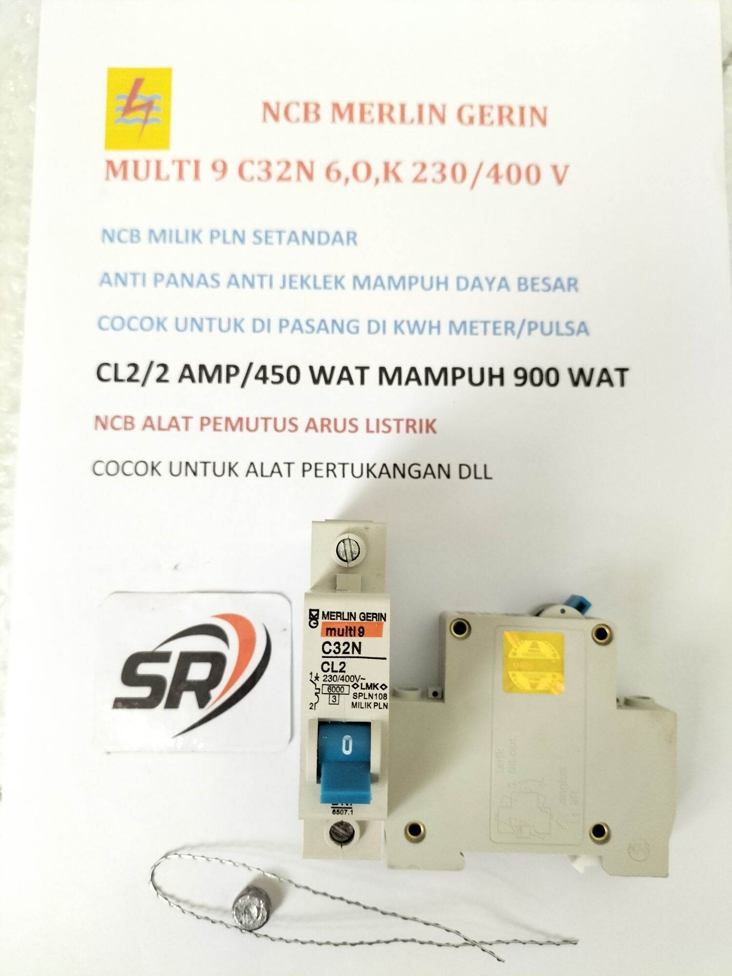 NCB Merlin standar PLN (BONUS SEGEL TIMAH) harga satuan anti jeklek ...