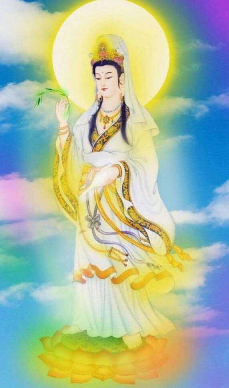 Poster cetak DEWI KWAN IM, lukisan dan hiasan dinding dewi KWAN IM ...