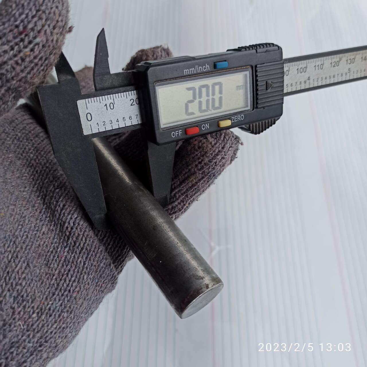 As Besi Bulat Polos 20 mm 22 mm 25 mm Panjang 19 cm 24 cm 29 cm ...