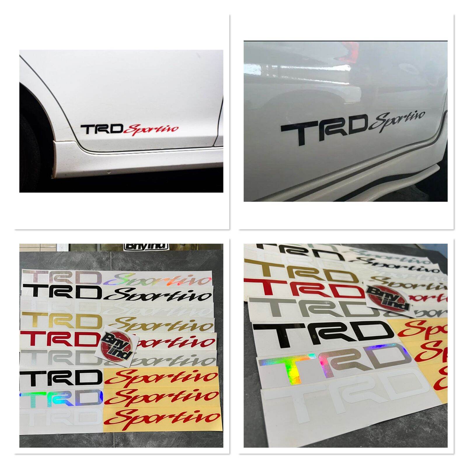 STICKER TRD SPORTIVO CUTTING | Lazada Indonesia