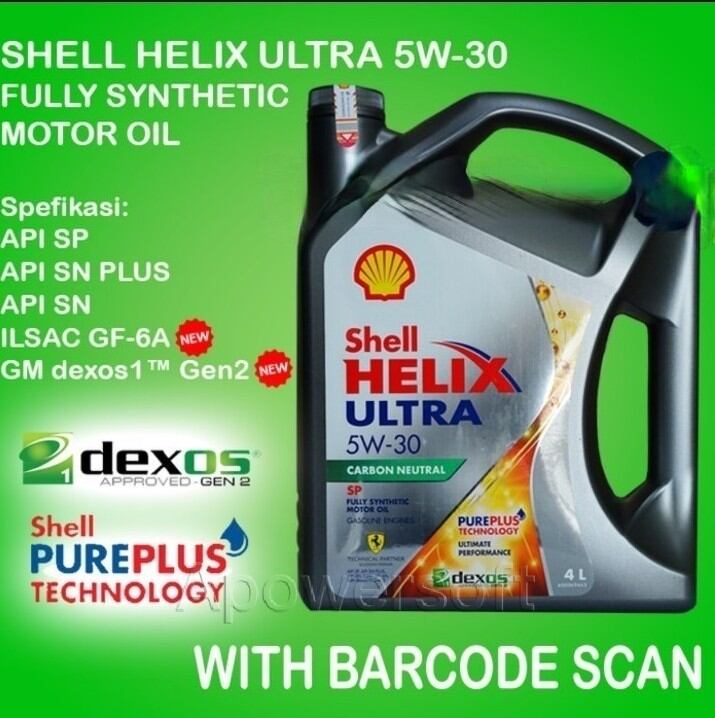 Shell Helix Ultra 5W-30 4Liter | Lazada Indonesia