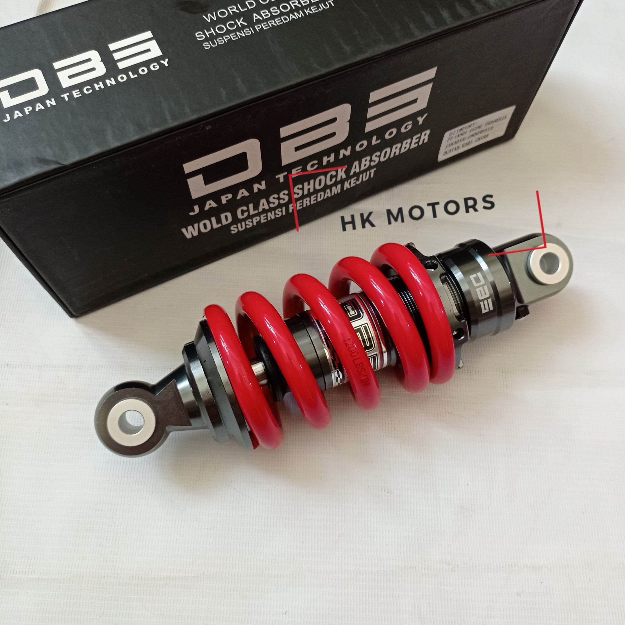 Shock DBS Jupiter MX Old/ New 205mm Tinggal Pasang - Shock Belakang Jup MX Bahan CNC - Kualitas ...