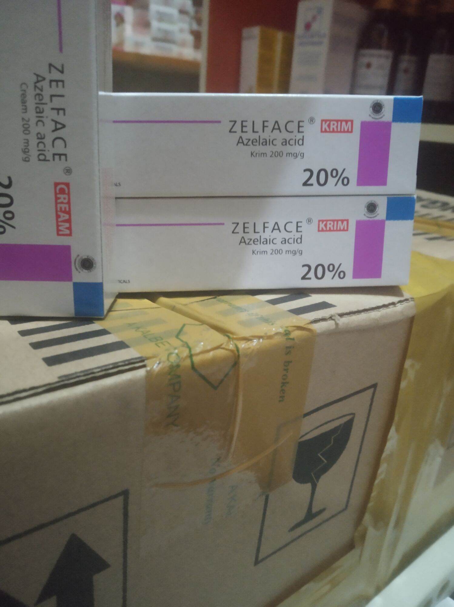 KRIM||ZELFACE||20%||10G||PERTUBE|| | Lazada Indonesia