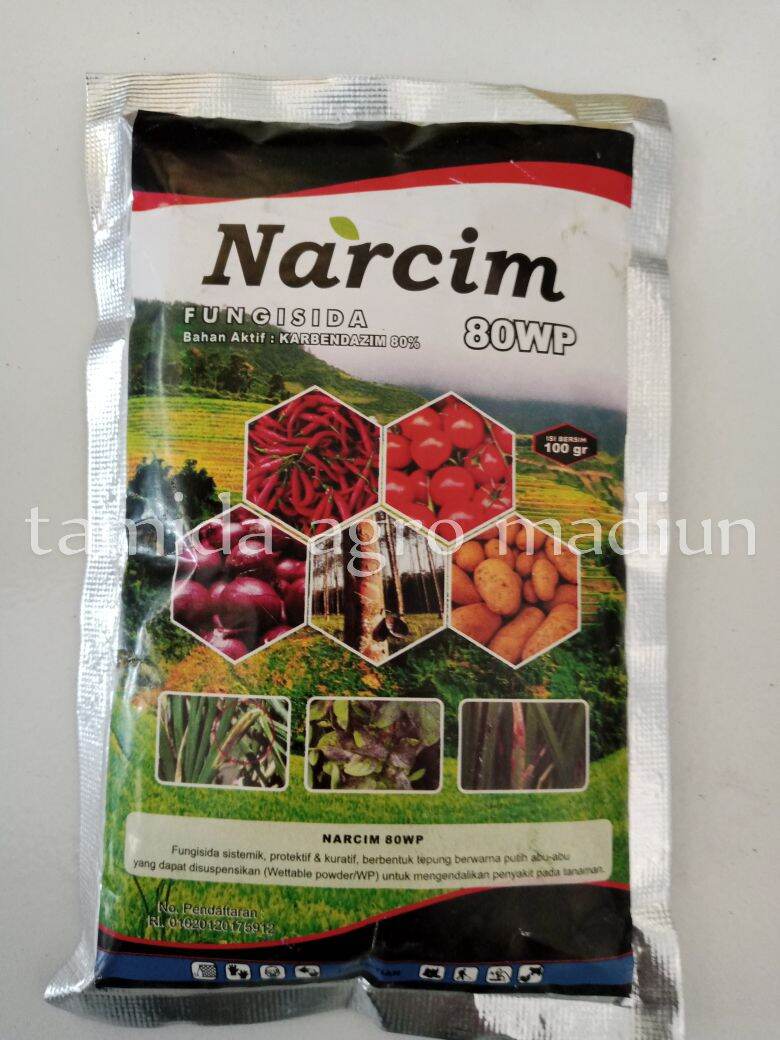 narcim 80 wp fungisida karbendazim 80% untuk penyakit antraknosa pathek ...