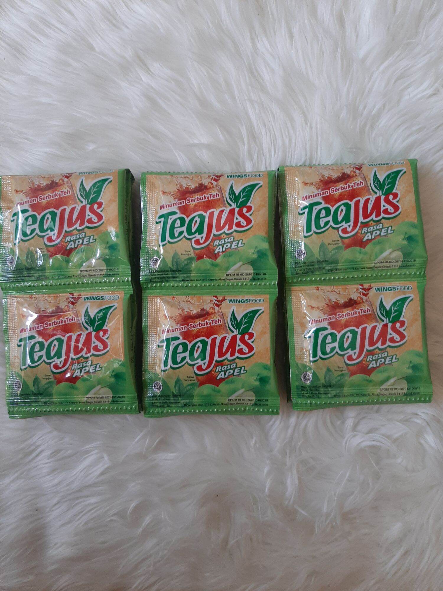 Tea Jus Apel 1 Renceng 10 Sachet / Minuman Serbuk Teh / Minuman Instan ...