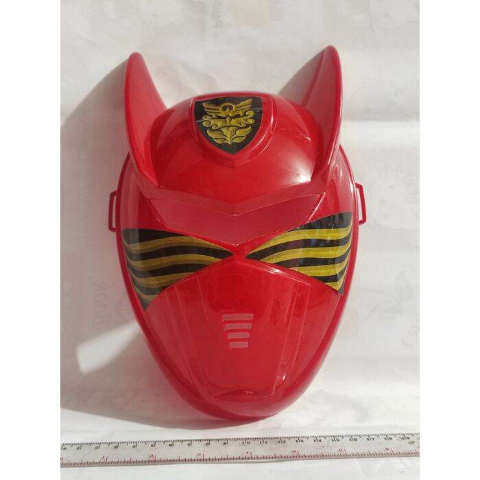 paket mainan pedang power rangers tanduk topeng pistol lampu led ada ...