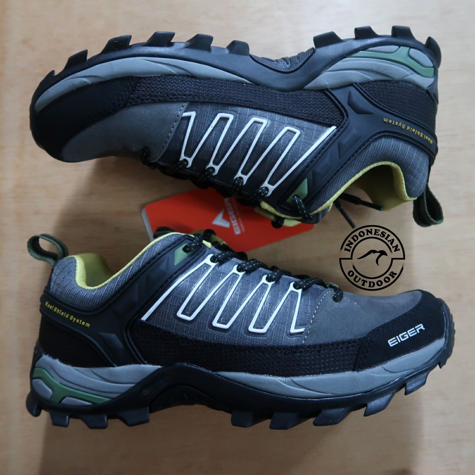 Sepatu Hiking Eiger OriginaI Tiger Claw Shoes - Low Cut | Lazada Indonesia