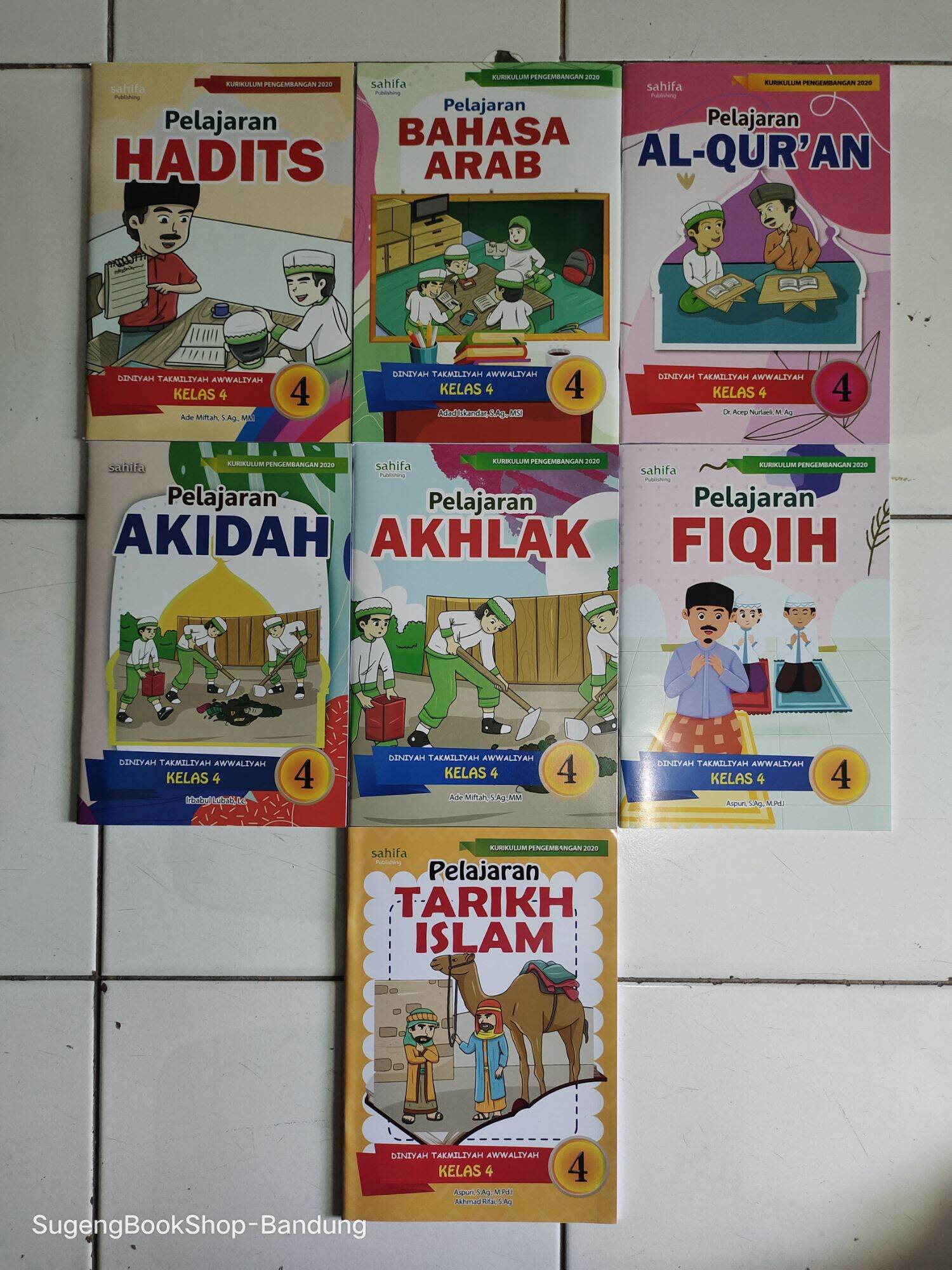 BUKU MDTA SATU PAKET 7 MAPEL UNTUK KELAS 4 KURIKULUM 2020 PENERBIT ...