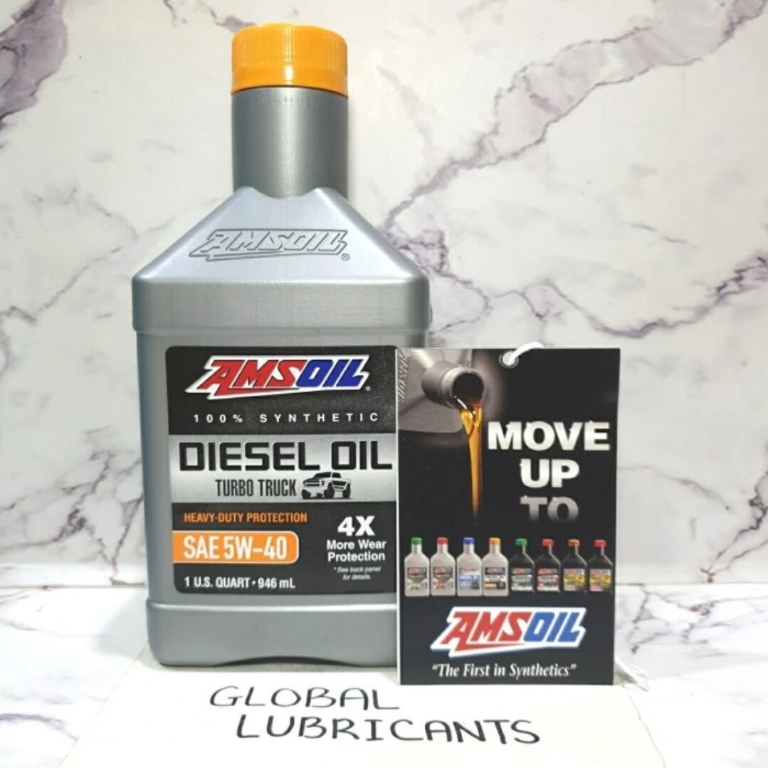 AMSOIL/ AMS OIL Diesel Turbo Truck 5W-40 API CK-4/ CJ-4/ CI-4+ 946mL ...
