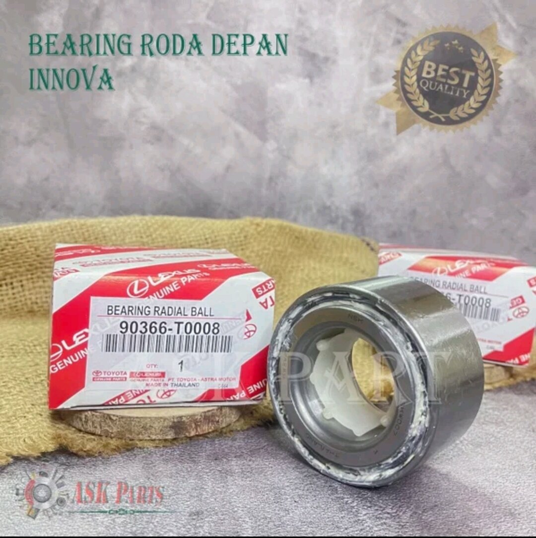 BEARING LAHAR LAHER LAKER RODA DEPAN WHEEL FRONT TOYOTA INNOVA INOVA ...