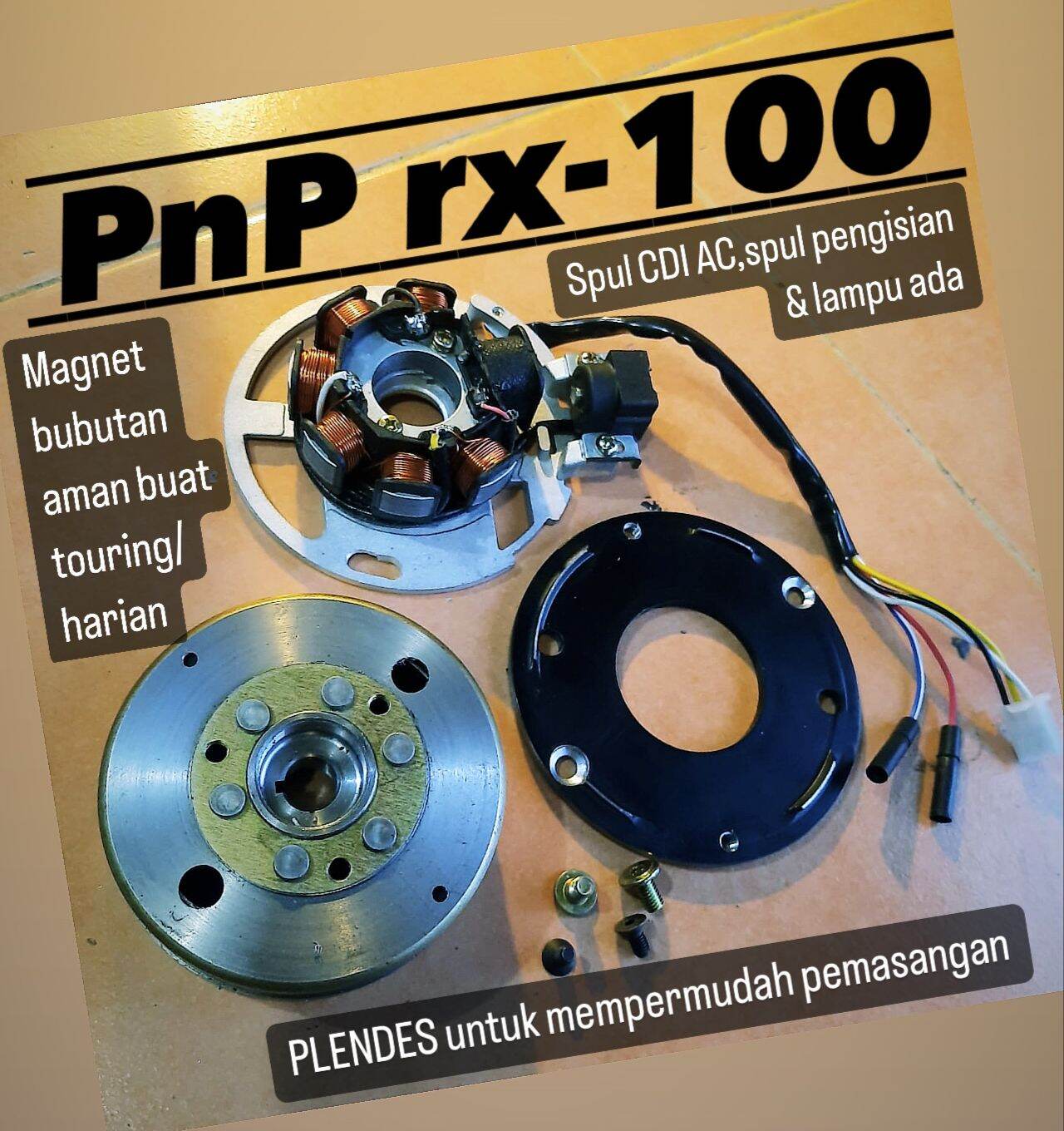 pengapian rx100 magnet kimcil pnp rx 100 yamaha rx100 | Lazada Indonesia