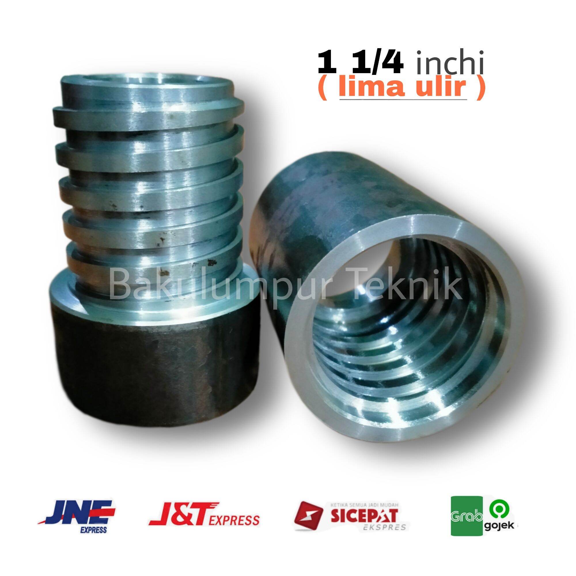 sok drat 1 1/4 inchi - shock drat bor sumur - sock drat pipa besi luar ...