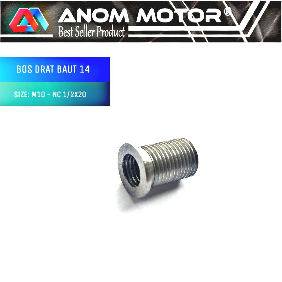 Bos drat / sok drat baut 14 Tap 1/2x20 | Lazada Indonesia