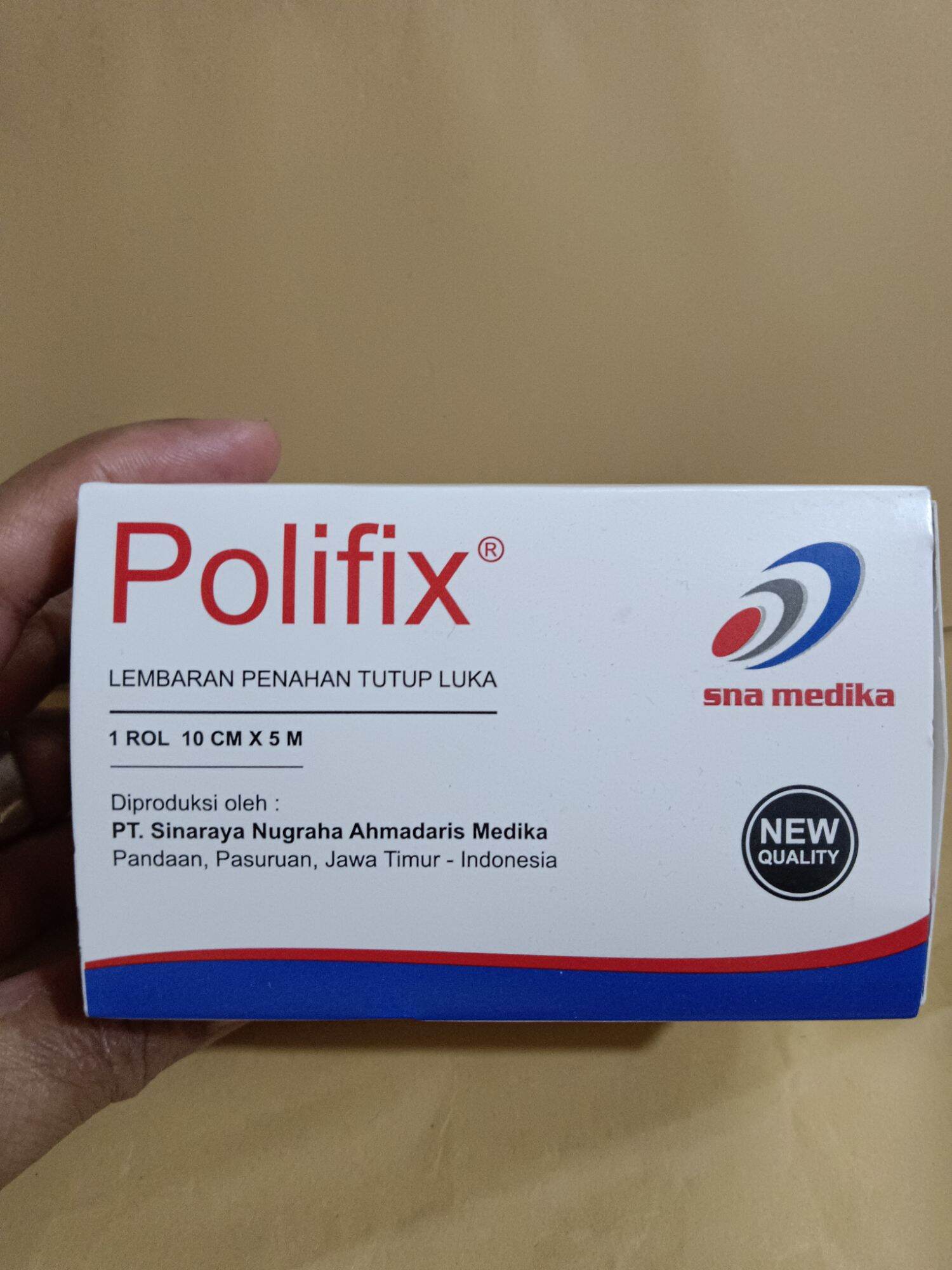 Polifix 10cm x 5m / lembaran penutup luka | Lazada Indonesia
