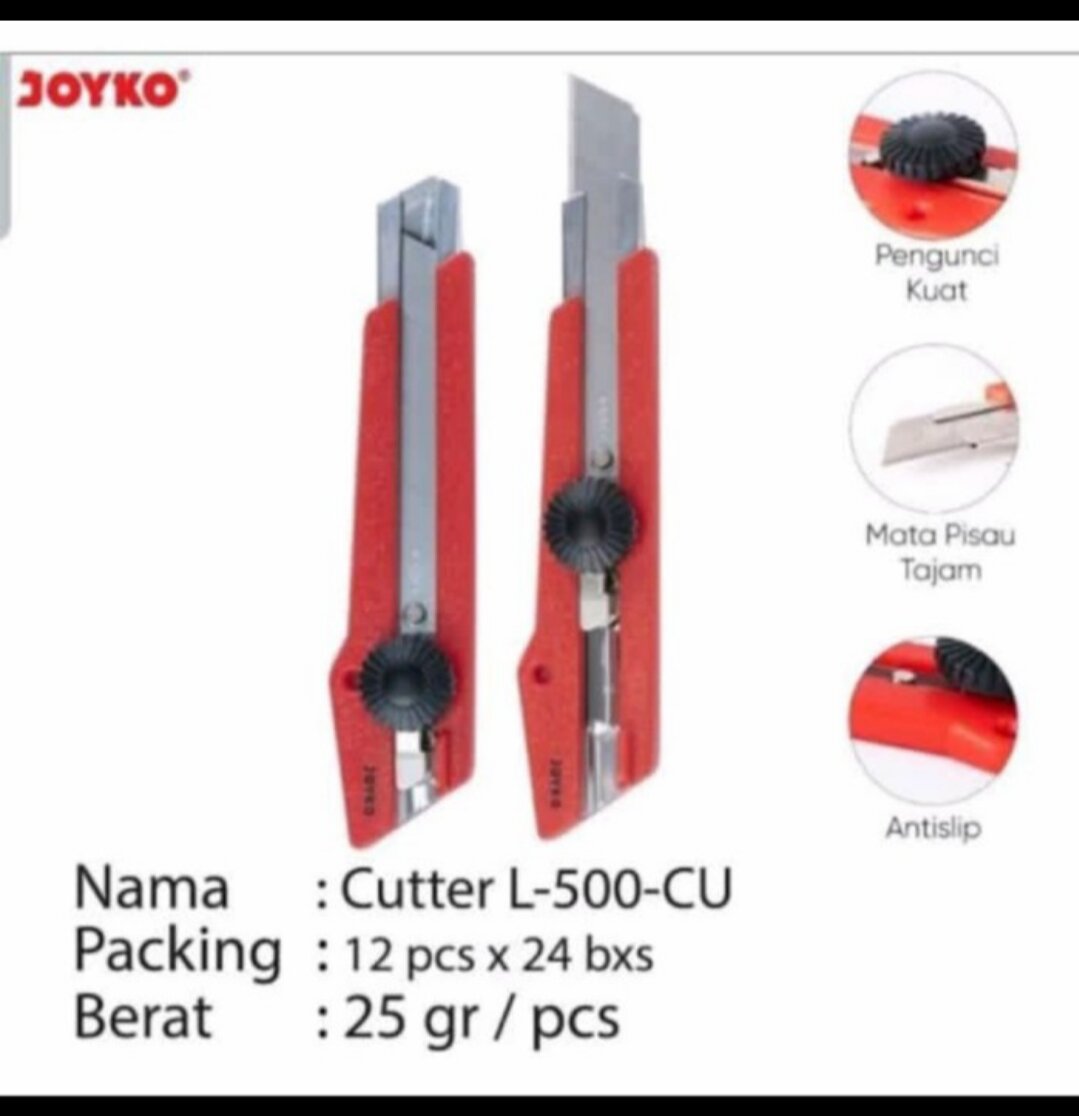 cutter besar joyko L-500-CU | Lazada Indonesia