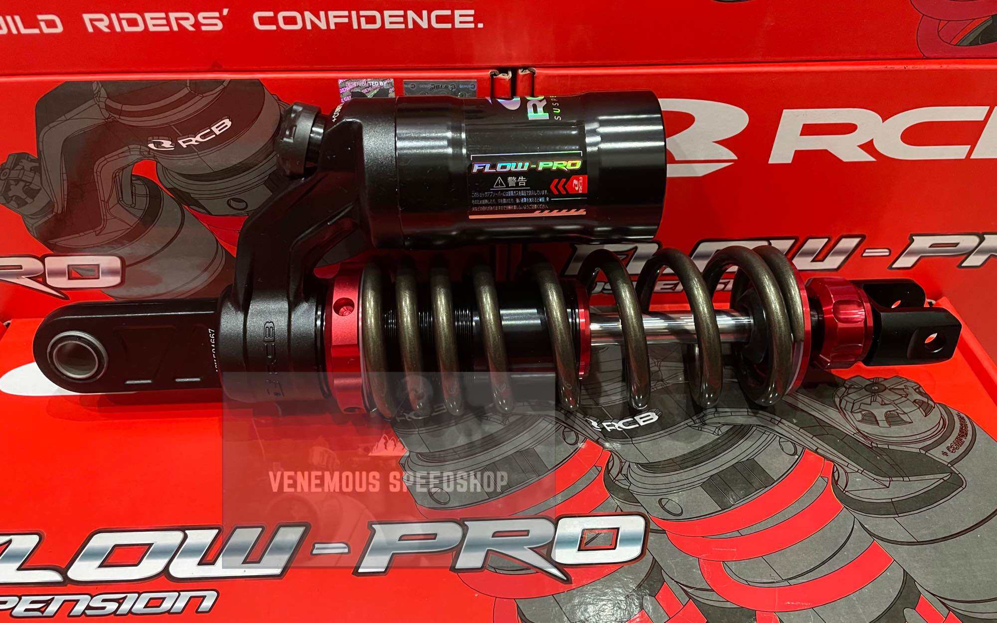 Shockbreaker Shock RCB Flow-Pro Ukuran 330MM Vario 125 / Vario 150 ...