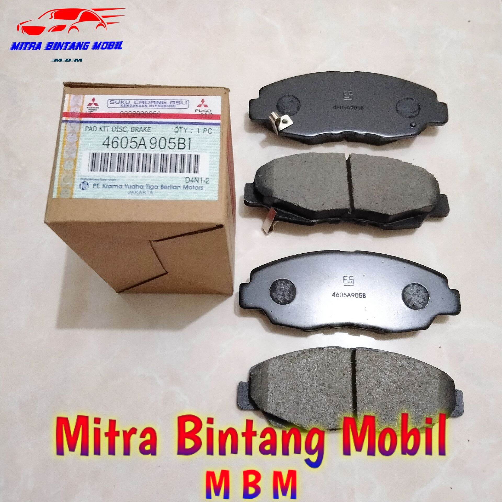 Brake Pad Kampas Rem Depan Mitsubishi L300 L039 1 Set Original | Lazada ...