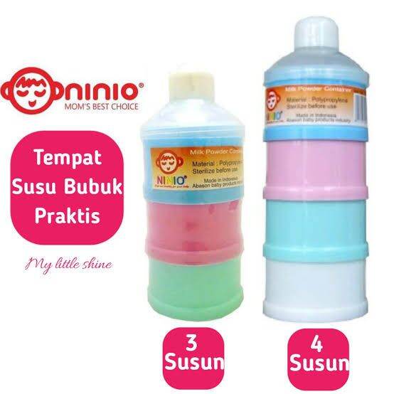 Ninio milk powder container/tempat susu bubuk bersusun | Lazada Indonesia