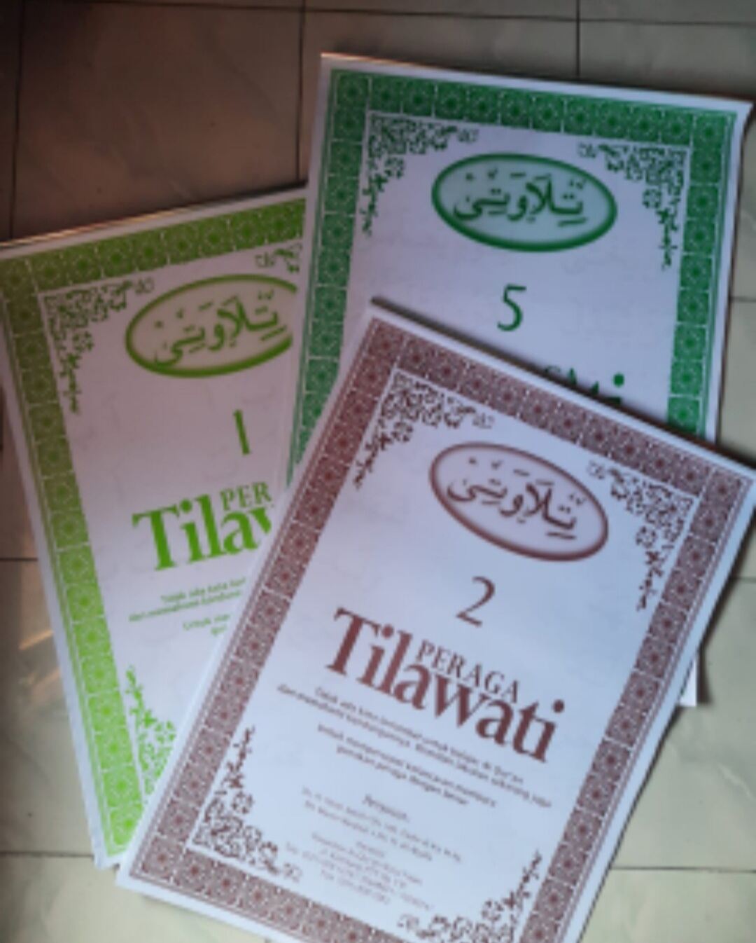 Peraga tilawatiii jlid 1 sampai 6 (hrga per jilid) | Lazada Indonesia