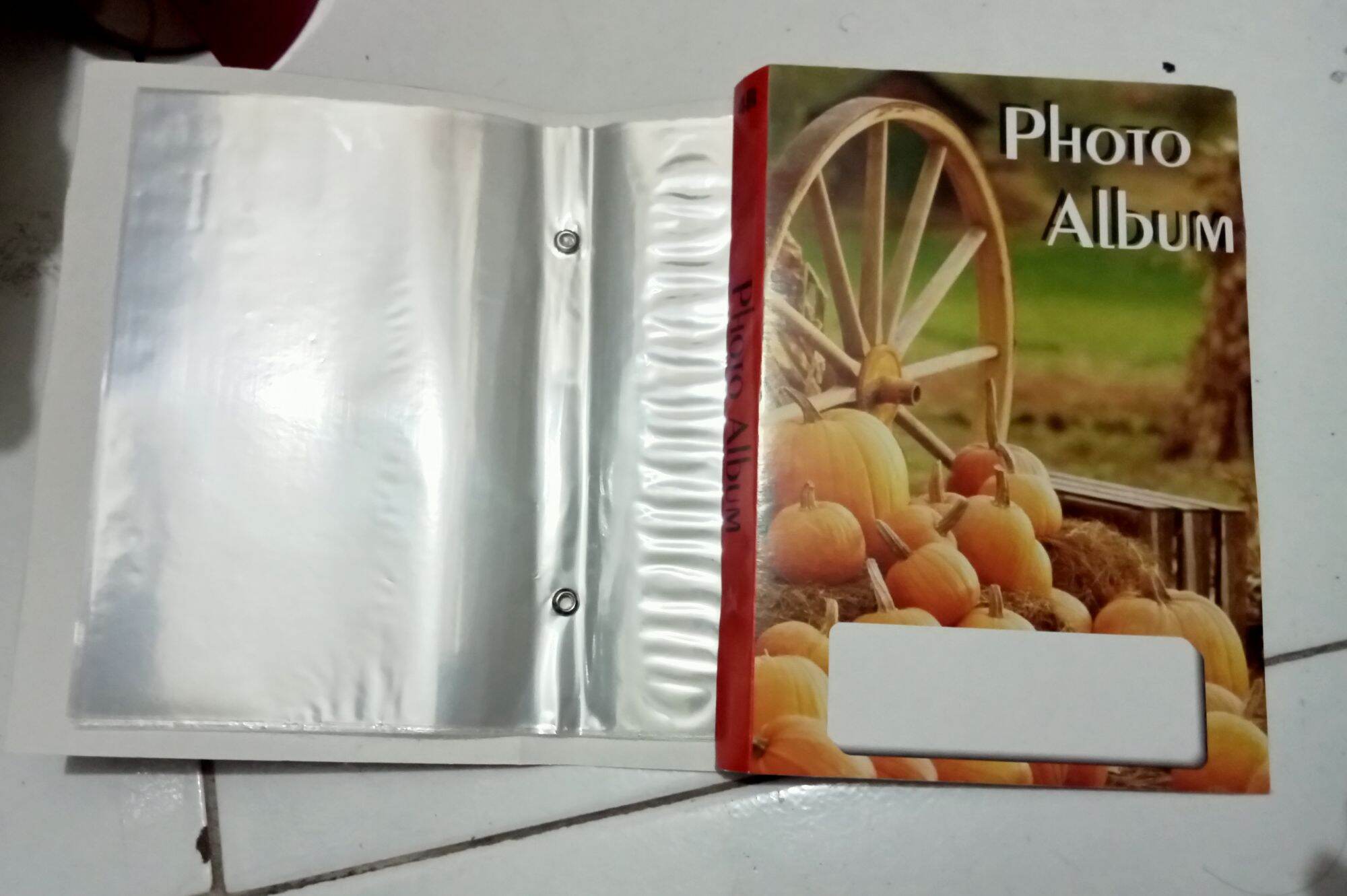 album poto magnetic 4R sankyo isi 10 sheet black // album foto untuk ...